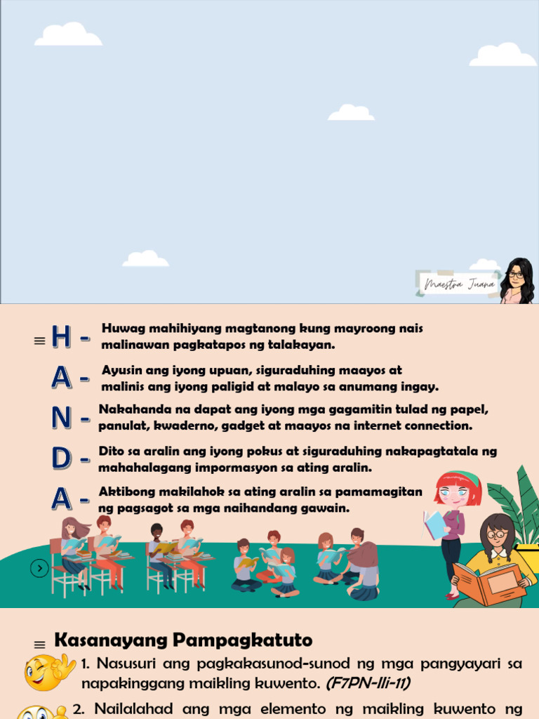 COT 2 2023-2024 Maikling Kwento Fil 7 | PDF