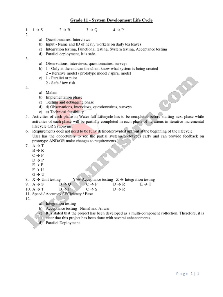 G11 Lesson 02 Essay Answer 1 | PDF