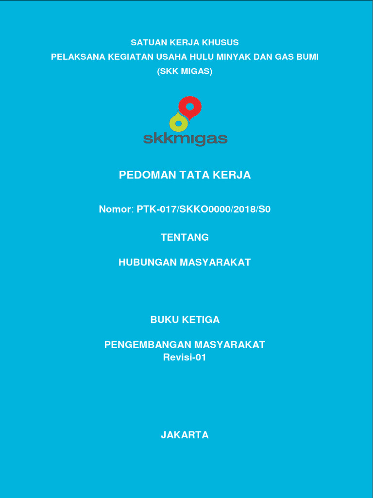 PTK 017 - Buku Ketiga - Pengembangan Masyarakat Rev 01 | PDF