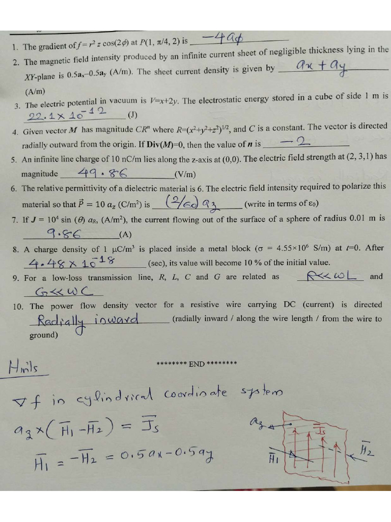 Part A - Solns | PDF