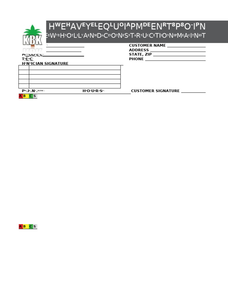 Backhoe Loader Inspection Checklist | PDF | Motor Vehicle | Vehicle ...