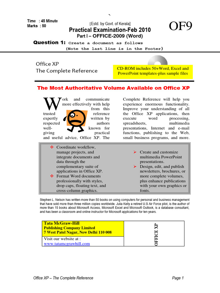 Word Exercises | PDF | Microsoft Office | Computing Platforms
