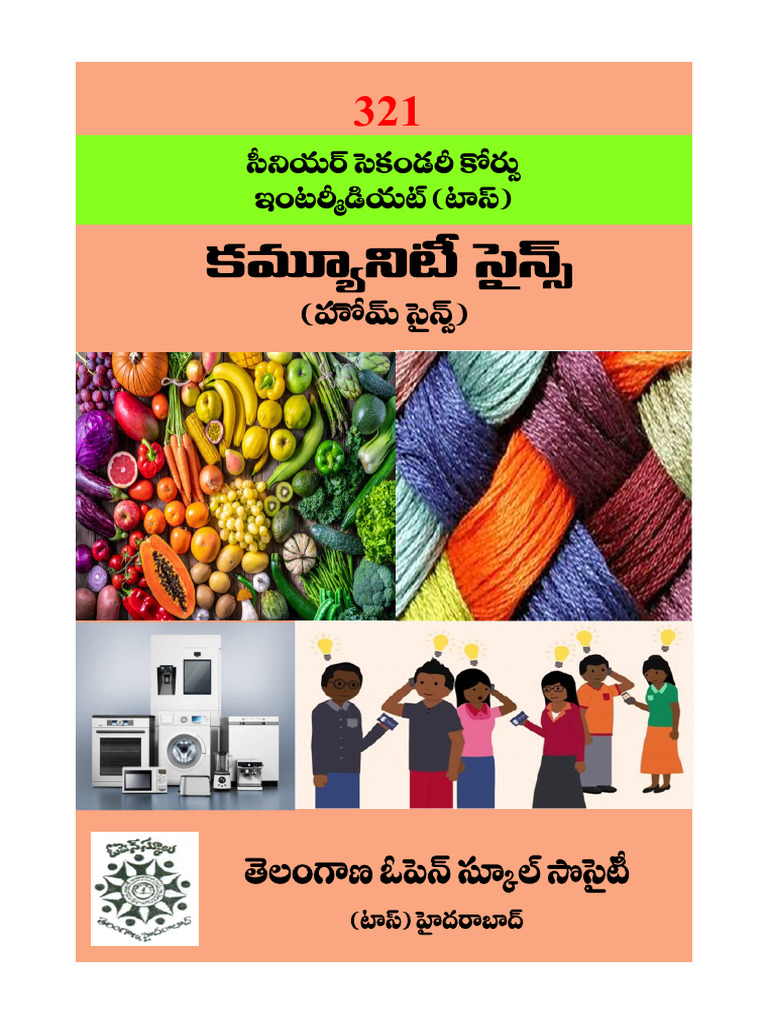 321 Inte Community Science (Home Science) TM | PDF | Foods | Nutrition