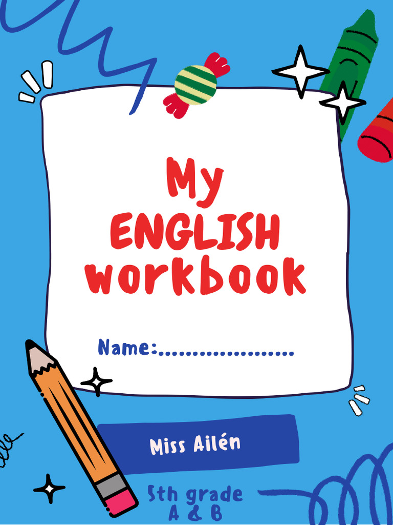 My ENGLISH Workbook | PDF