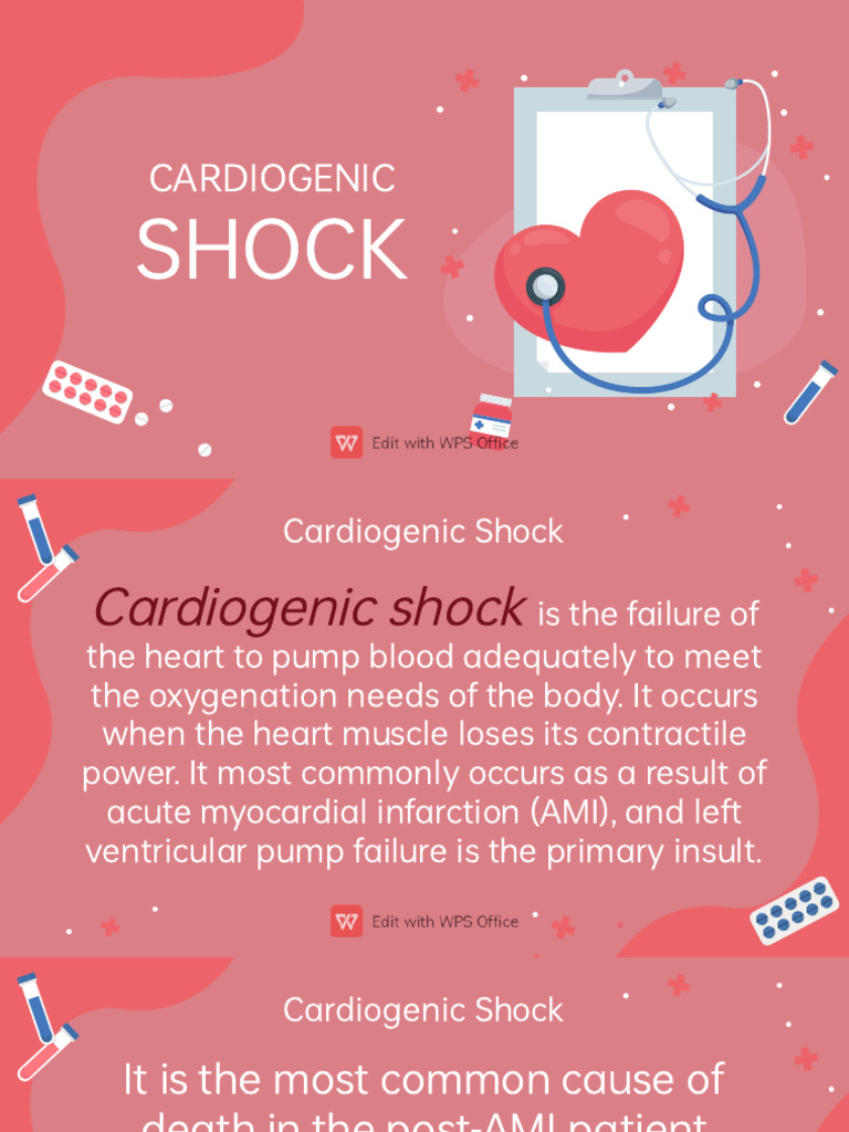 Cardiogenic Shock | PDF