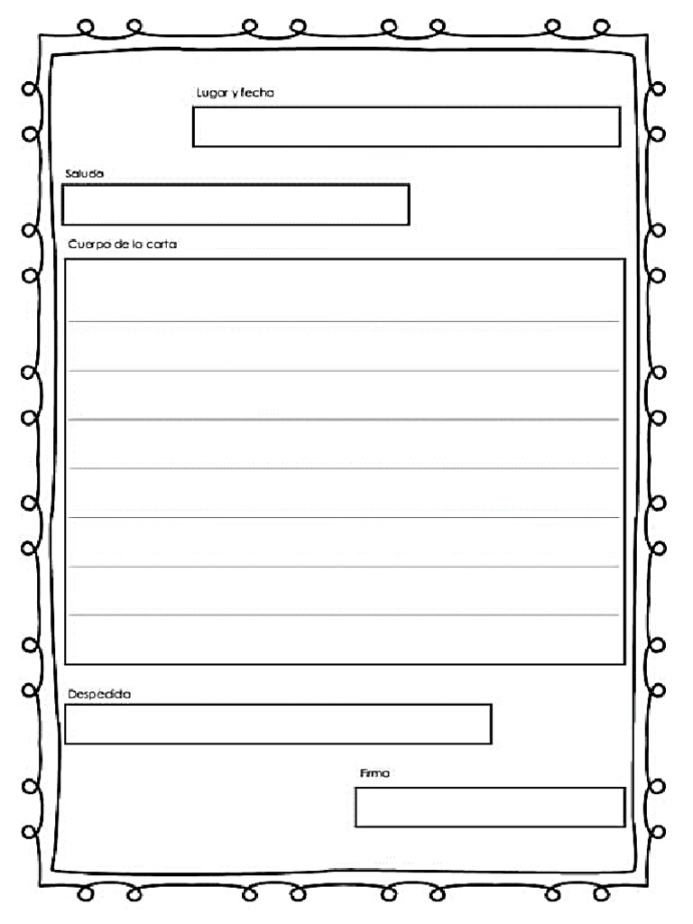 Formato para Carta | PDF