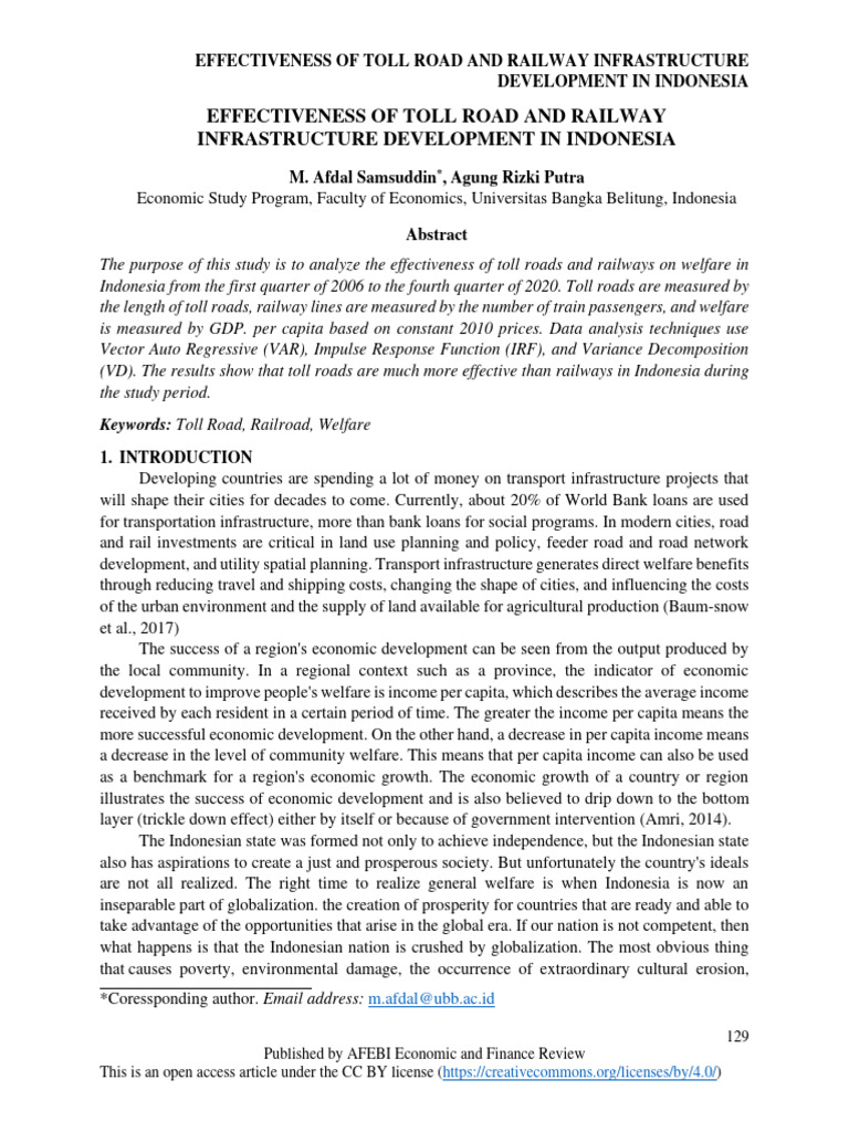 Railway | PDF | Infrastructure | Vector Autoregression