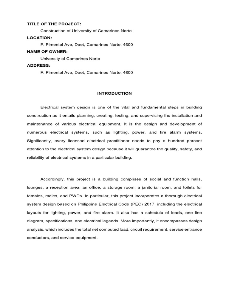 EE110 Villacrusis Danica LM1 | PDF | Fuse (Electrical) | Manufactured Goods