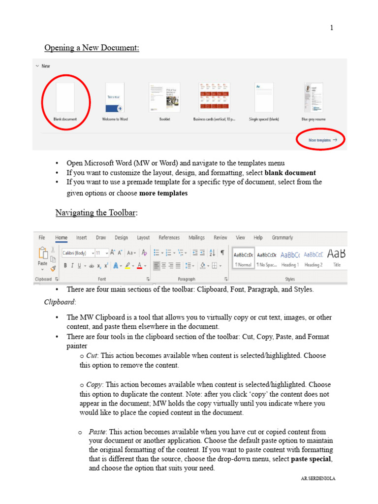 Ms Word Tutorial 2 | PDF | Microsoft Word | Page Layout