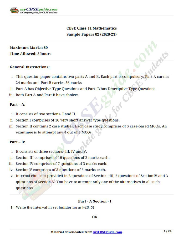 11 Mathematics Sp02 | PDF