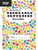 Decodable Fluency Passages | PDF | Classroom | Phonics