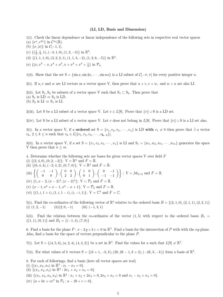 Tutorial Sheet-2 | PDF