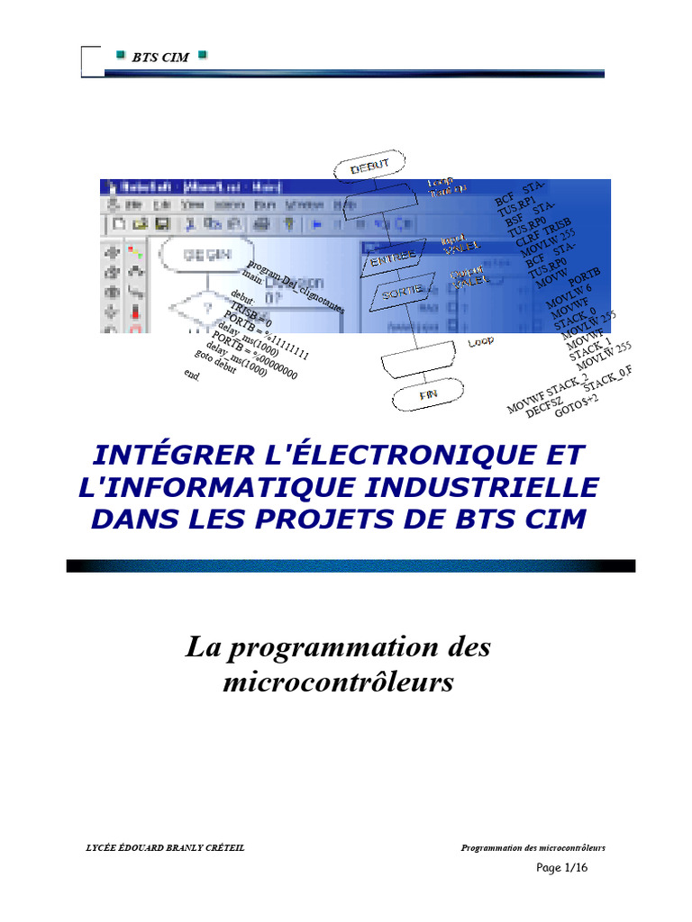 Les Microcontroleurs | PDF