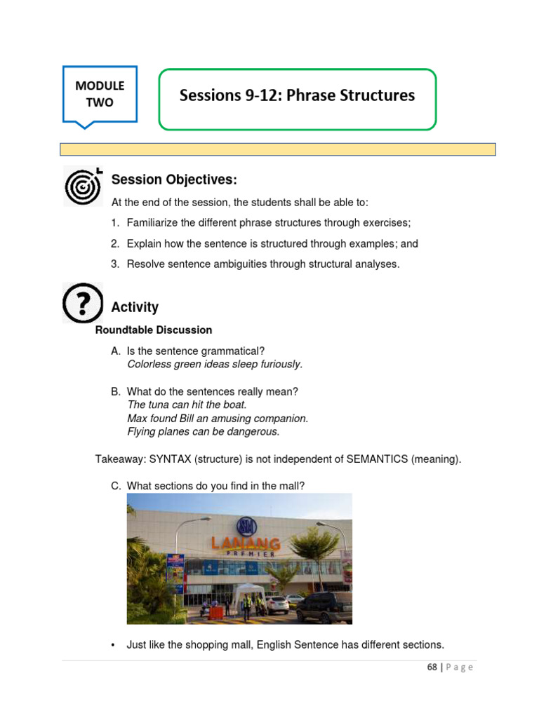 Phrase Structures | PDF | Phrase | Verb