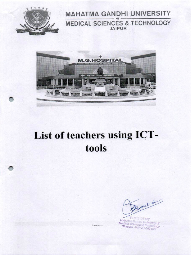 List of Teachers Using ICT-tools | PDF