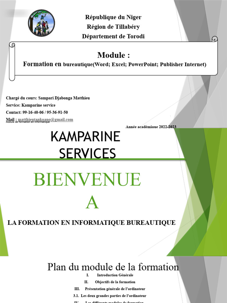 Module de Formation en Informatique | PDF