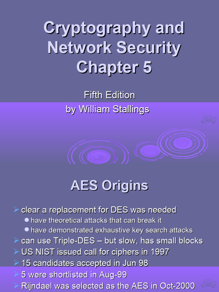 Cryptography and Network Security | PDF | Mathematics | Computer Science