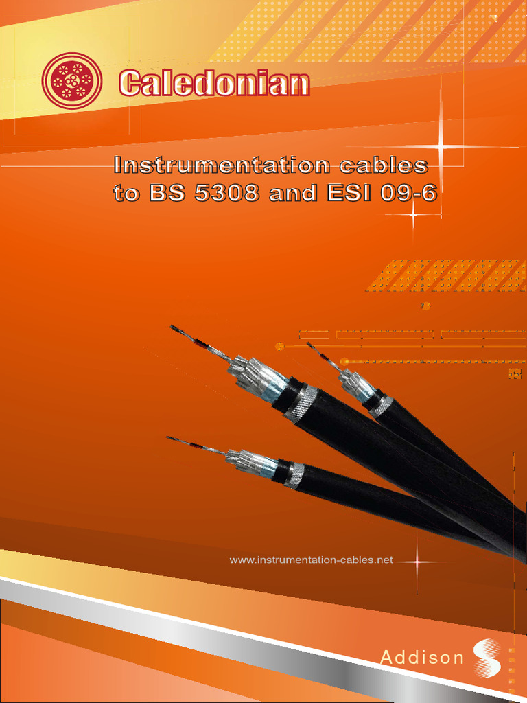 BS 5308 Cables | PDF | Wire | Electrical Resistance And Conductance
