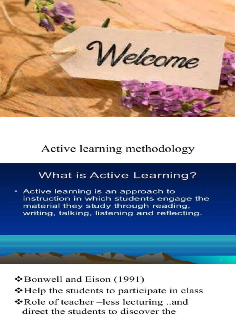 Active Learning Method | PDF