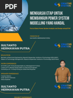 Modul Pelatihan ETAP - Dasar 1 PDF | PDF | Teknologi & Rekayasa