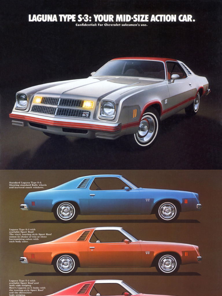 1975 Chevrolet Laguna Brochure | PDF