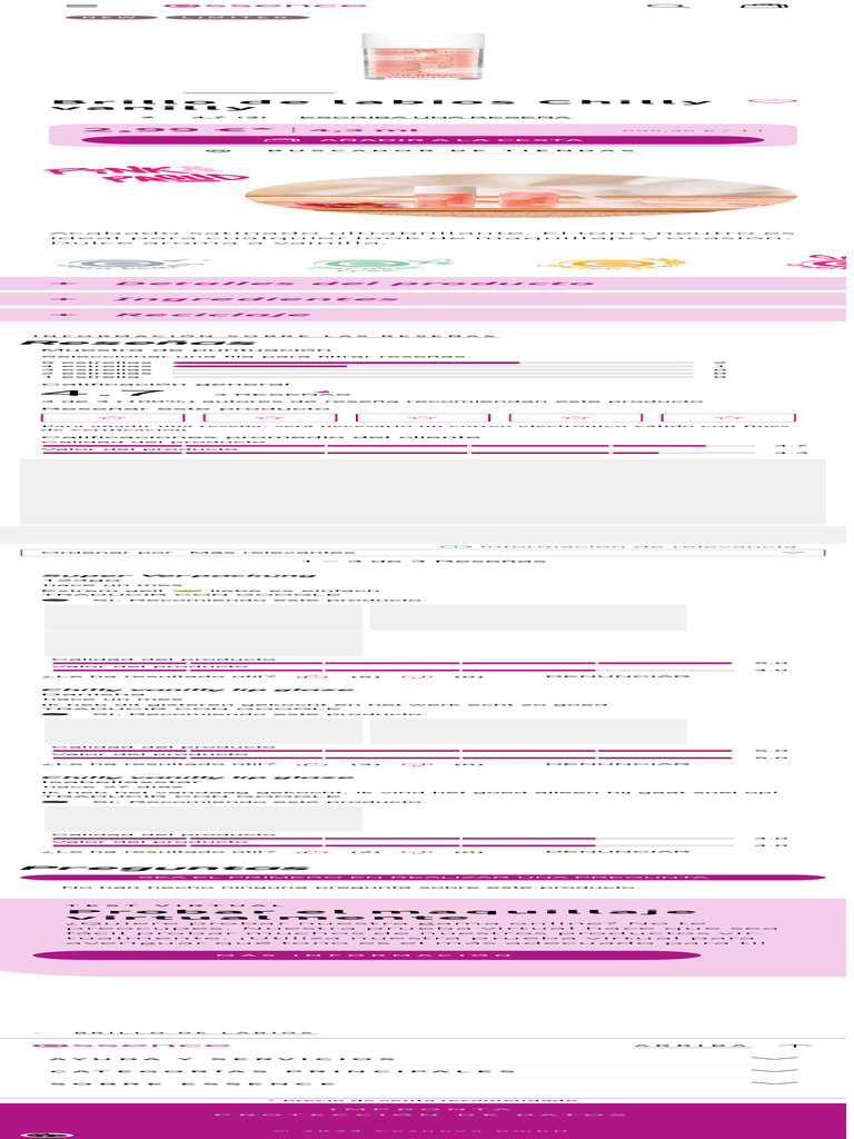 Comprar Essence Brillo de Labios Chilly Vanilly Home Is Where Vanilla Is Online | PDF