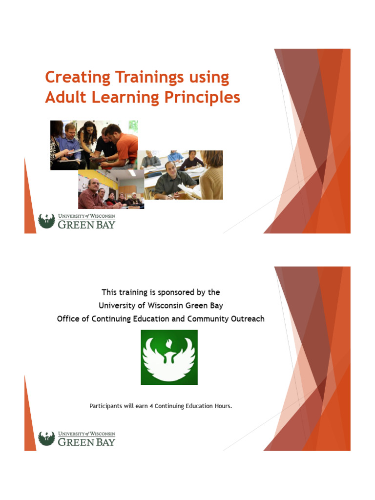 Handout 0 Master Handout Adult Learning Principles Participant Handout ...