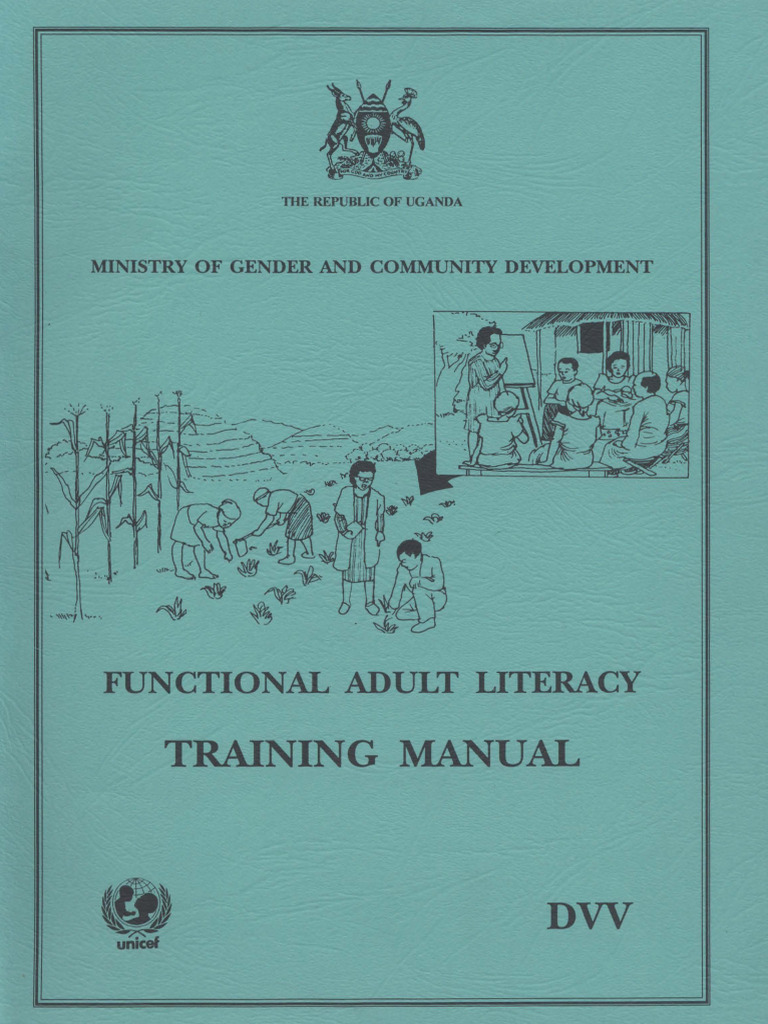 Training Manual: Functional Adult Literacy | PDF | Literacy | Adult ...