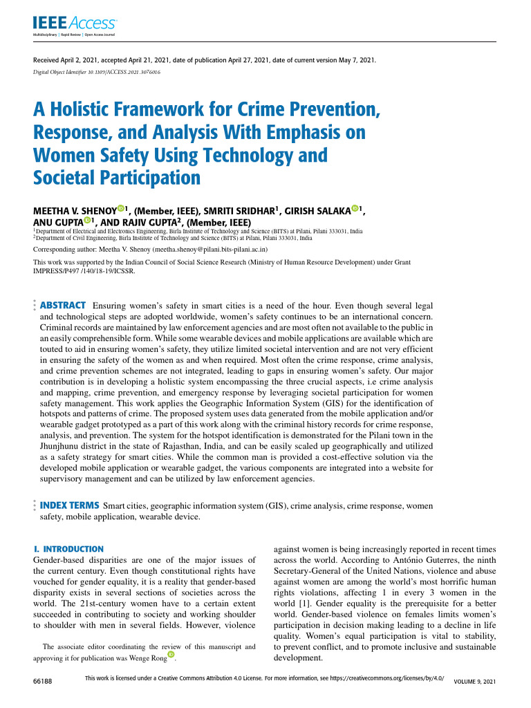 Women Safety Ieee Paper | PDF | Geographic Information System | Databases