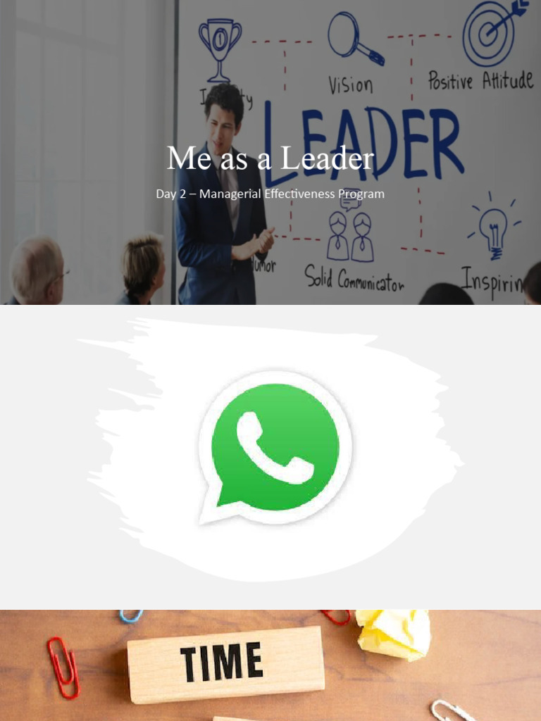 Day 2 - Me As A Leader | PDF | Leadership | Extraversion And Introversion