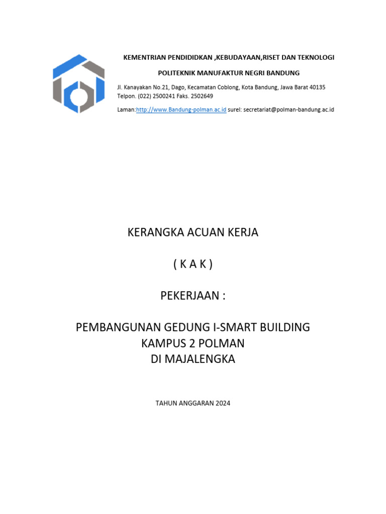 KAK Fisik I-Smart Building | PDF