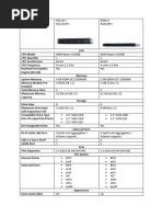 Rubrik Appliance Specifications Overview | PDF | Solid State Drive ...