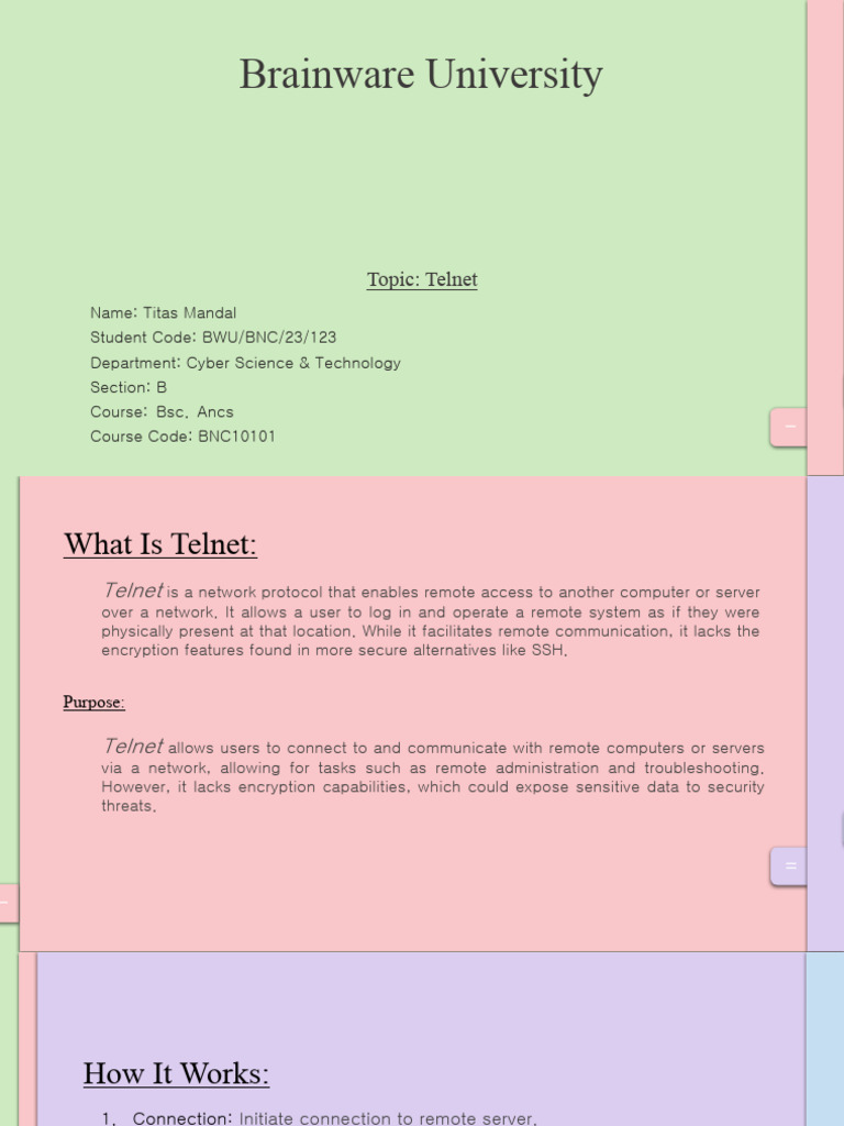 Titas Mandal | PDF | Secure Shell | Computer Network