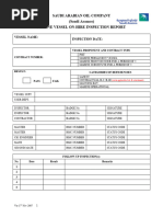 Vessel Inspection Checklist | PDF | Ships