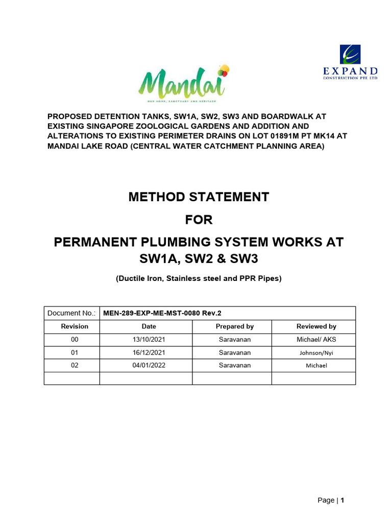 Sample Installation MSRA (Word File) | PDF