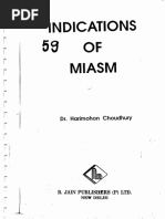 The Concept of Miasm | PDF | Homeopathy | Infection