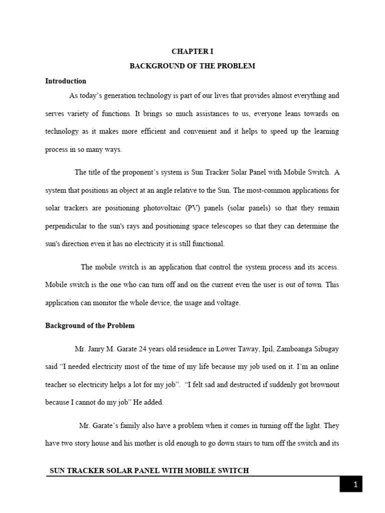 Final Thesis Capstone 12345 Download Free Pdf Solar Panel Solar Power 