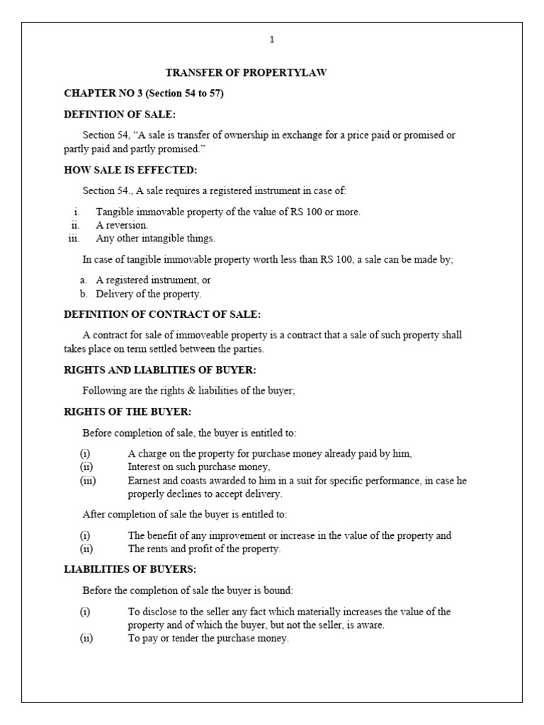 TOP 1882 Notes | PDF | Mortgage Law | Lease