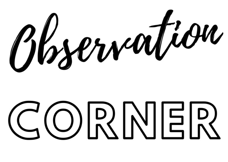 Observation Corner | PDF