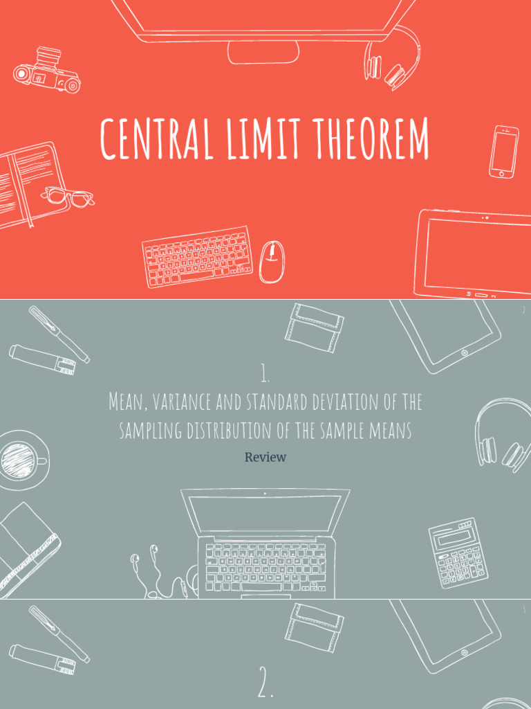Central Limit Theorem | PDF | Standard Deviation | Mean