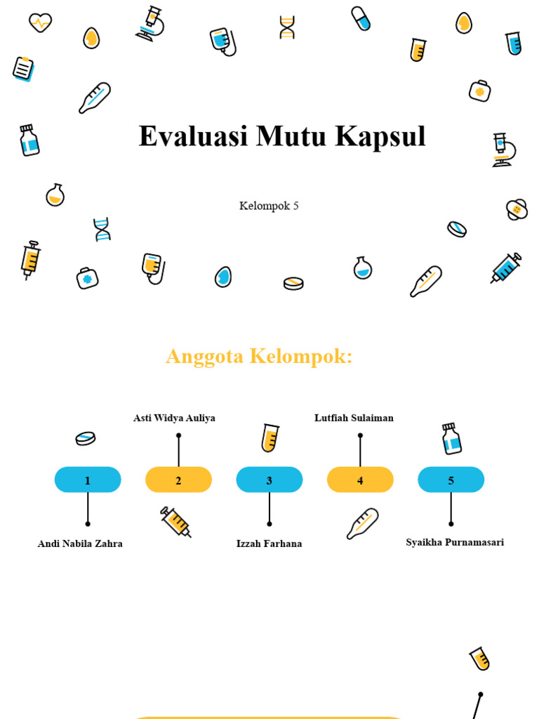 KEL 5 - EVALUASI MUTU KAPSUL Fixxxx | PDF