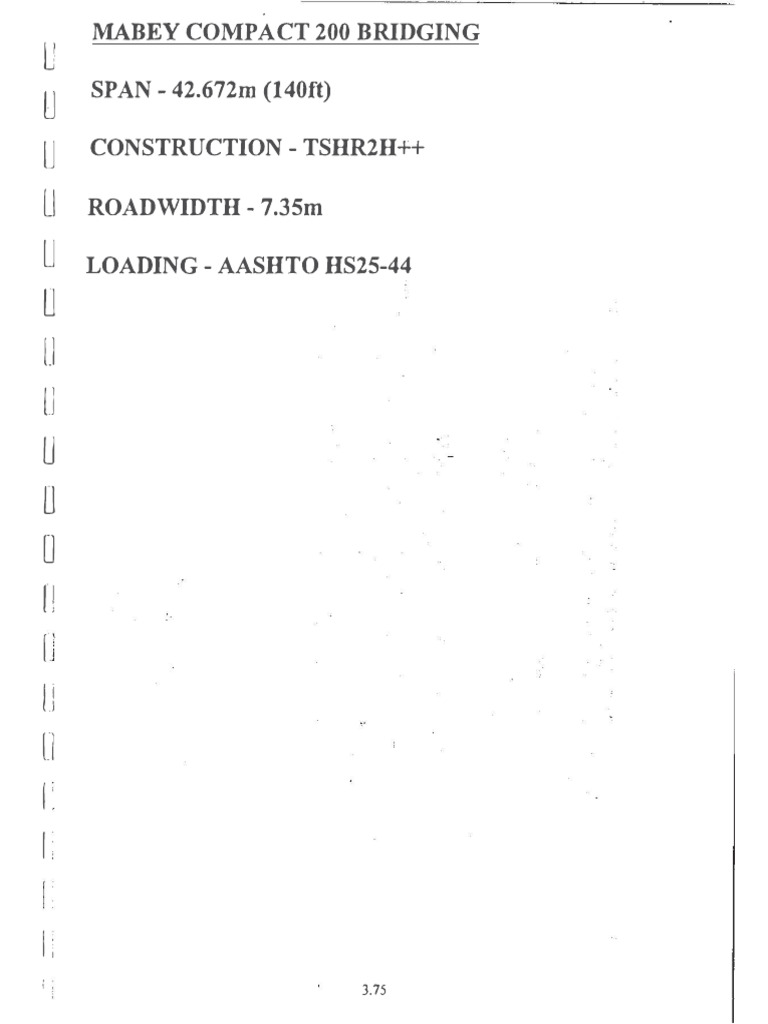 Mabey Compact 200 Bridging - 7.35M | PDF