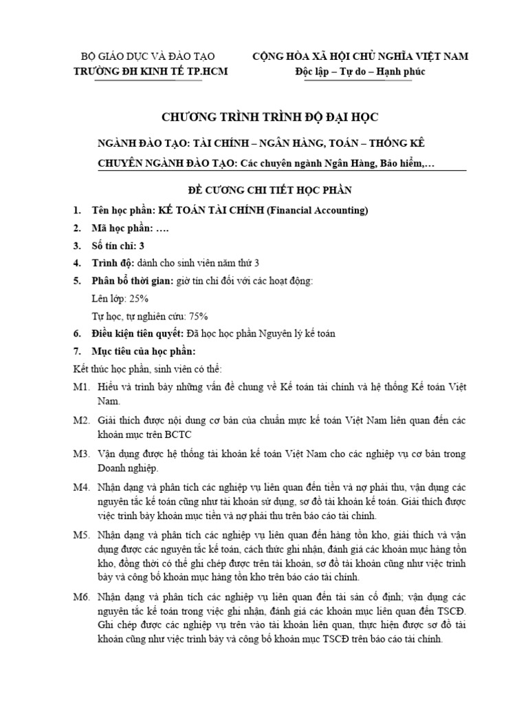 DCCT - KTTC Khong Chuyen 3 Tin Chi | PDF