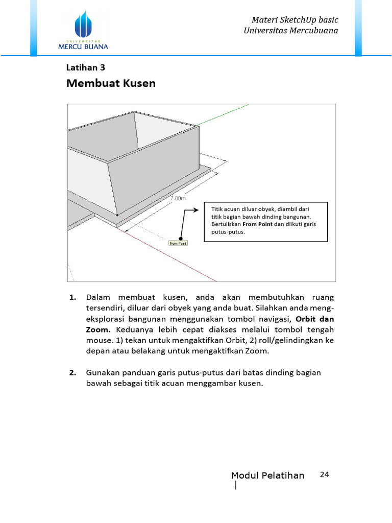 Modul Sketchup 04 | PDF | Komputer