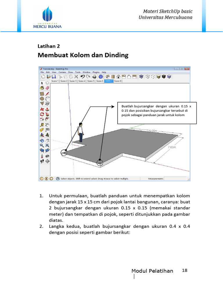 Modul Sketchup 03 | PDF