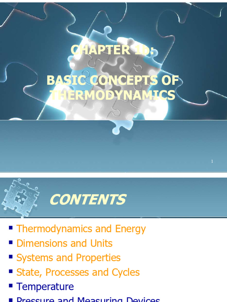 Thermodynamics Basics Guide | PDF