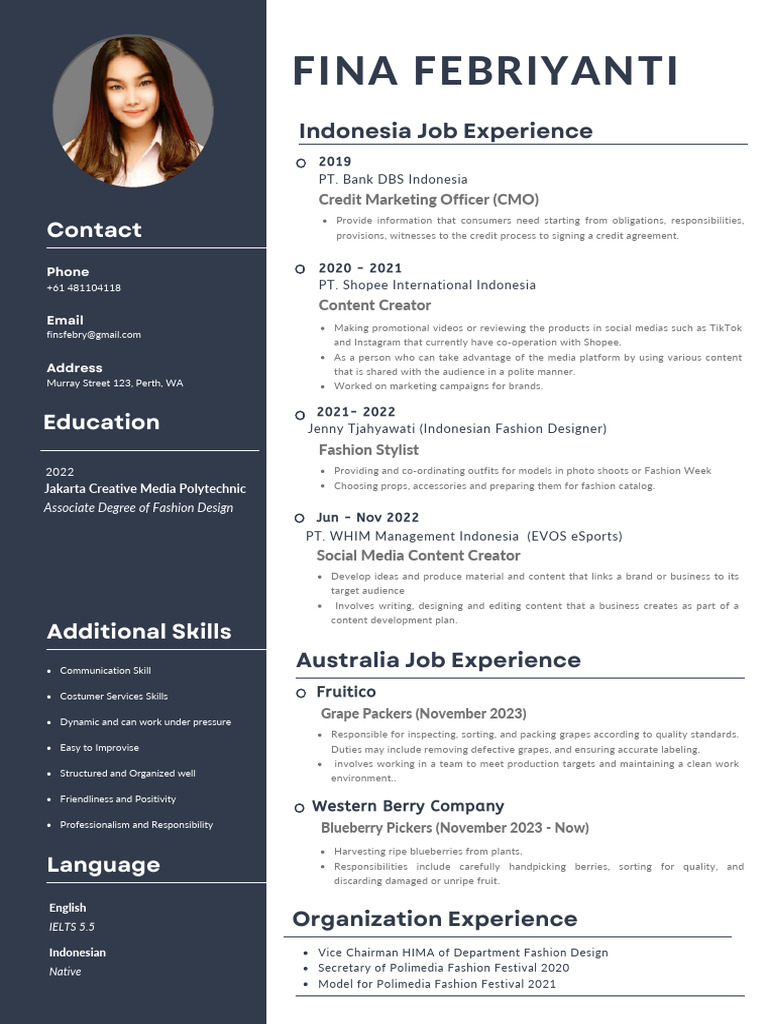 CV NEW FINA | PDF | Career & Growth