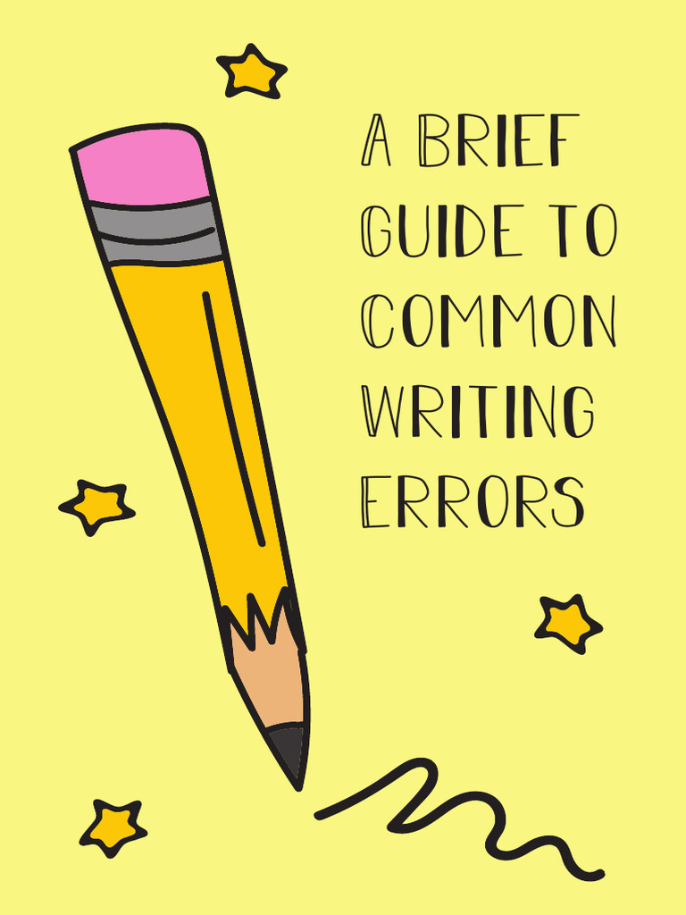 Common Errors Guide For Essay Writing | PDF | Comma | Linguistic Typology