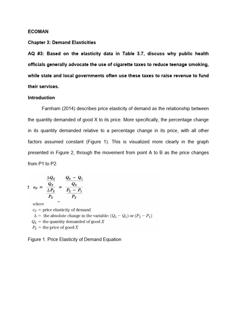 EcoMan GRP 2 Second Presentation | PDF | Elasticity (Economics) | Price Elasticity Of Demand