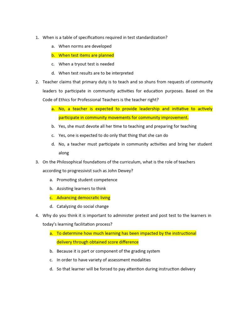 Prof Ed | PDF | Learning | Teachers